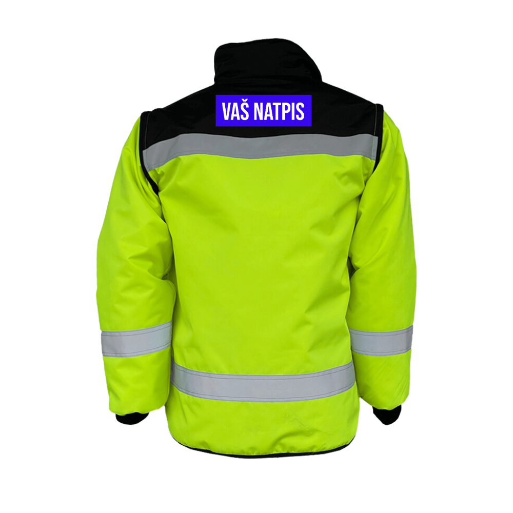 Fluo vetrovka-prsluk sa vašim znakom / Vetrovke - Pontis Motori Kraljevo